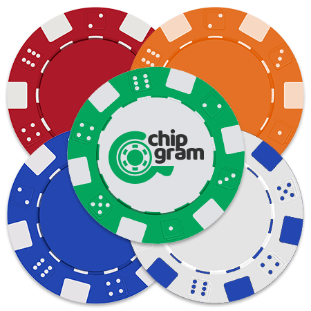 Chipgram | 5 Pack of Coded Chips